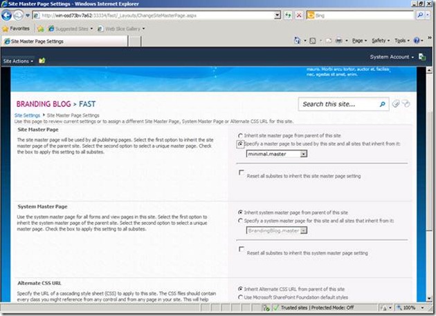 A Static State: Branding SharePoint 2010 Search